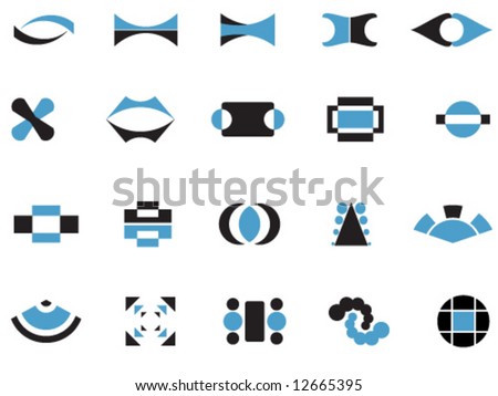 Flowcharts Set 6 Flow Charts Schemes Stock Vector 489760975 - Shutterstock