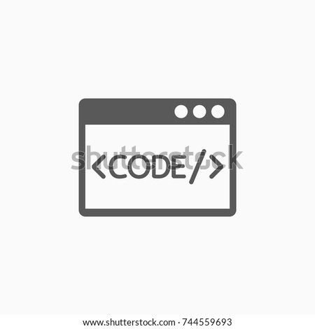 Code Icon Stock Images, Royalty-Free Images & Vectors | Shutterstock