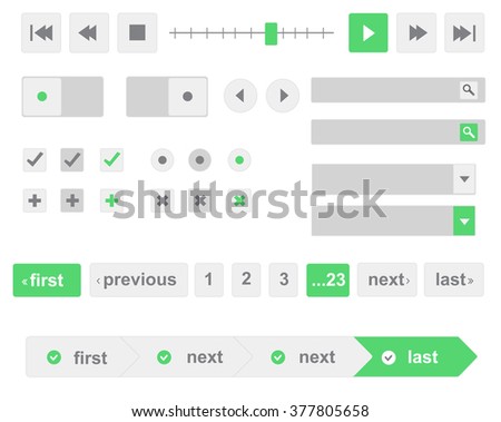 Set Colorful Toggle Switch Icons Switch Stock Vector 529391353 ...