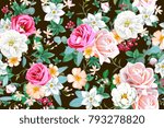 Rustic Flower Pattern