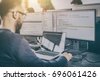 Lazy Morning Programming in A Bed Free Stock Photo | picjumbo